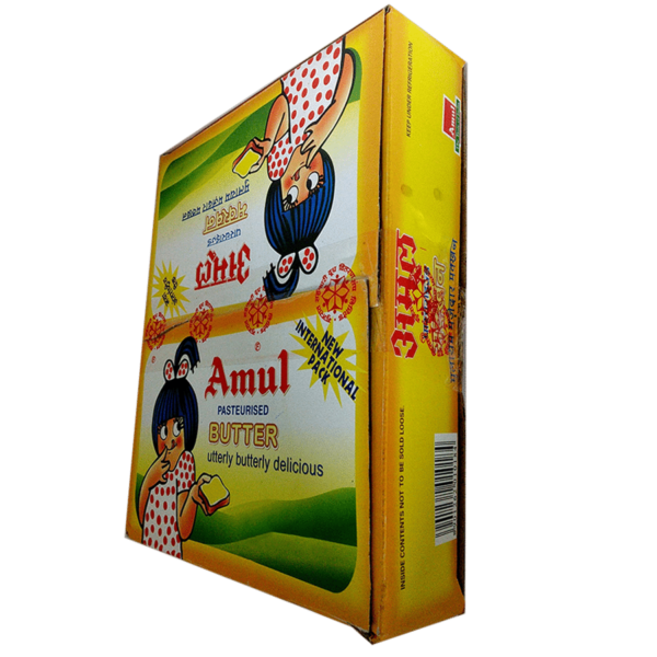 Amul butter chiplet cubes 1 kg pack of 100 each 10 gm - My Market